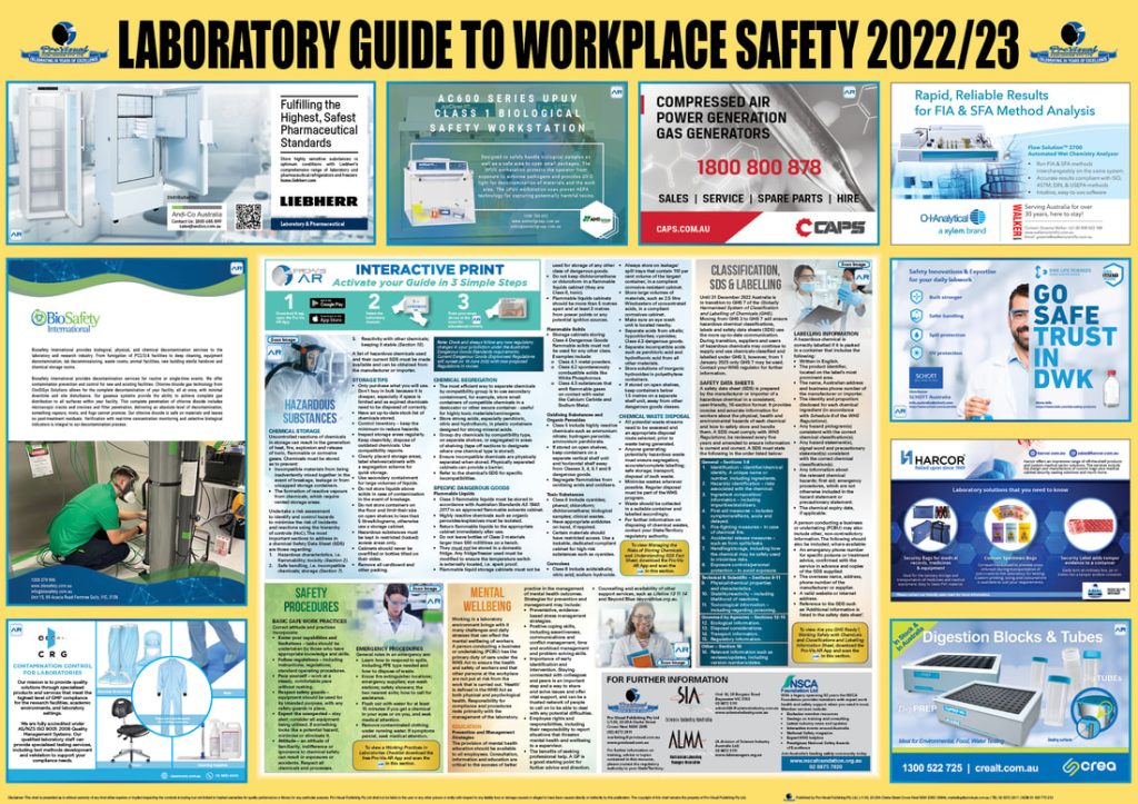 Laboratory Guide to Workplace Safety – Pro Visual